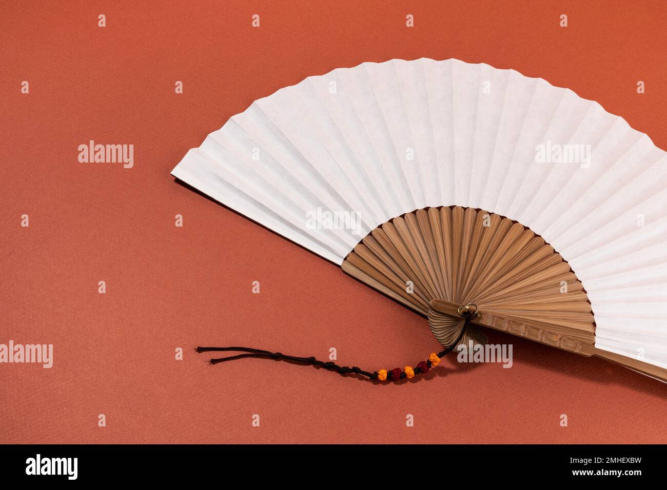 collection of korean traditional objects fan Stock Photo - Alamy
