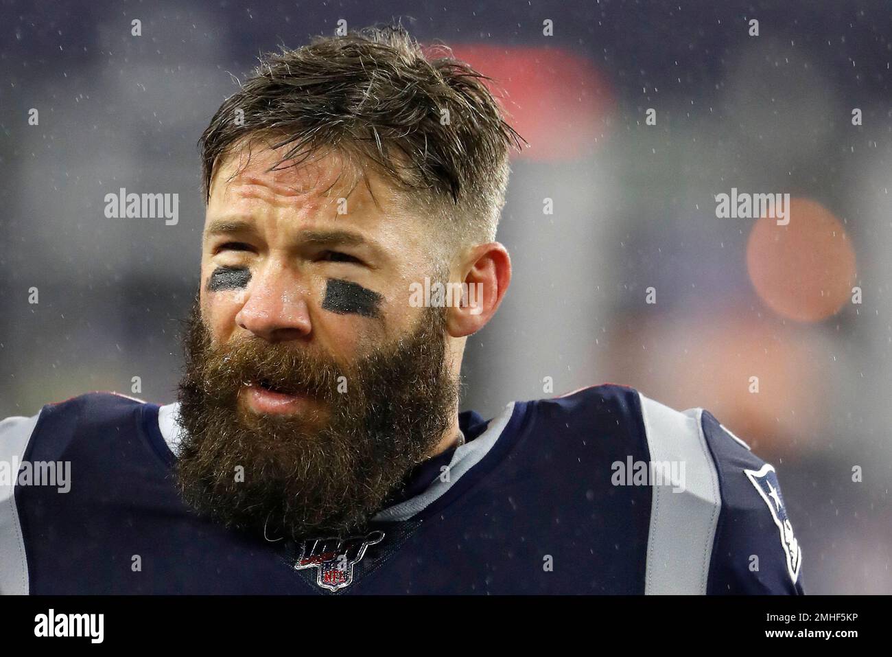 New England Patriots wide receiver Julian Edelman during an NFL ...