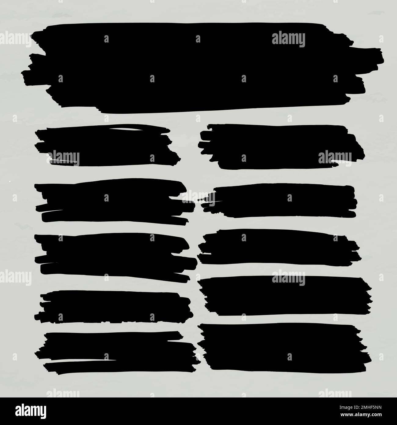 Black marker banner frame vector set Stock Vector Image & Art - Alamy