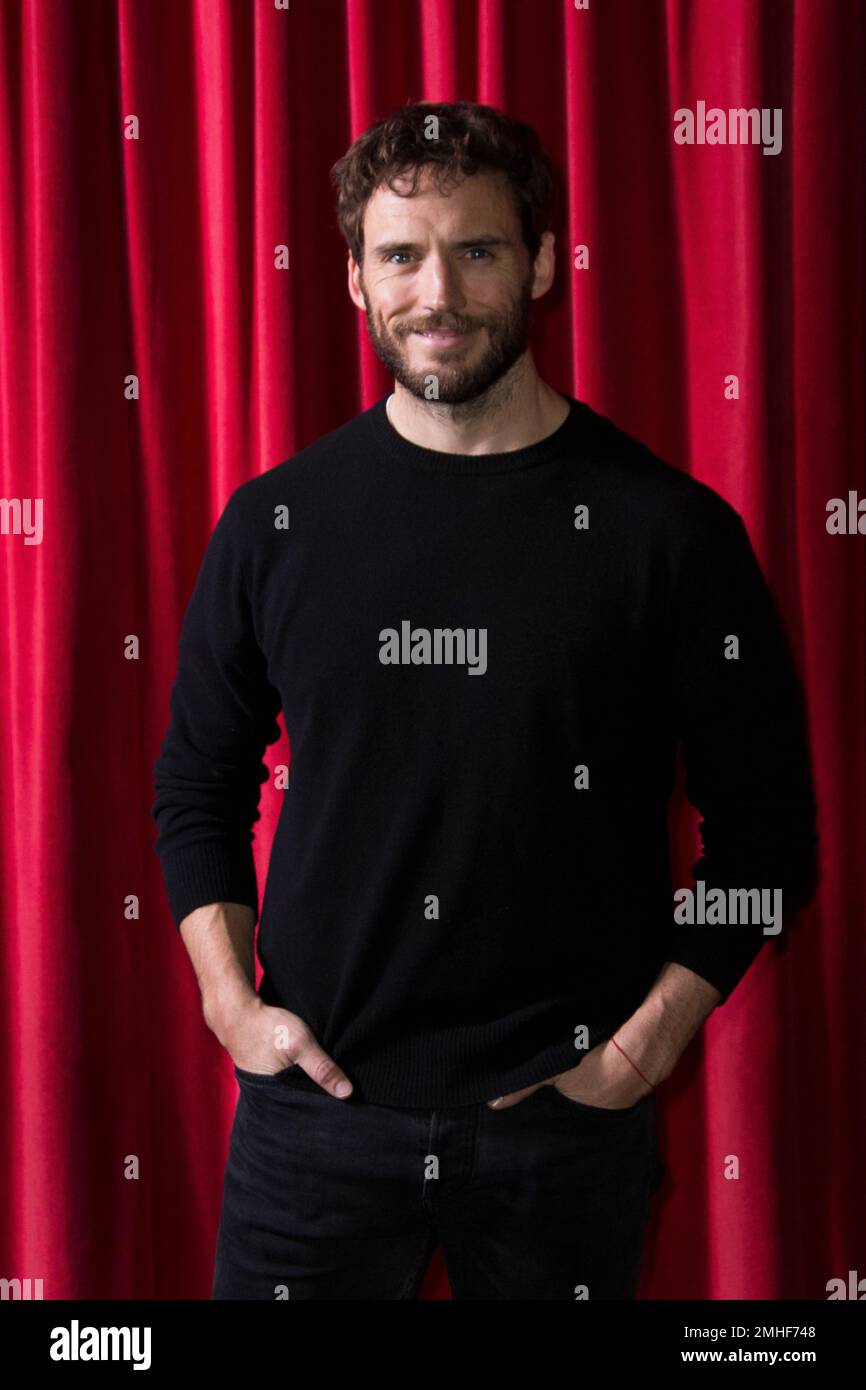 Actor Sam Claflin poses for photographers upon arrival at a screening ...