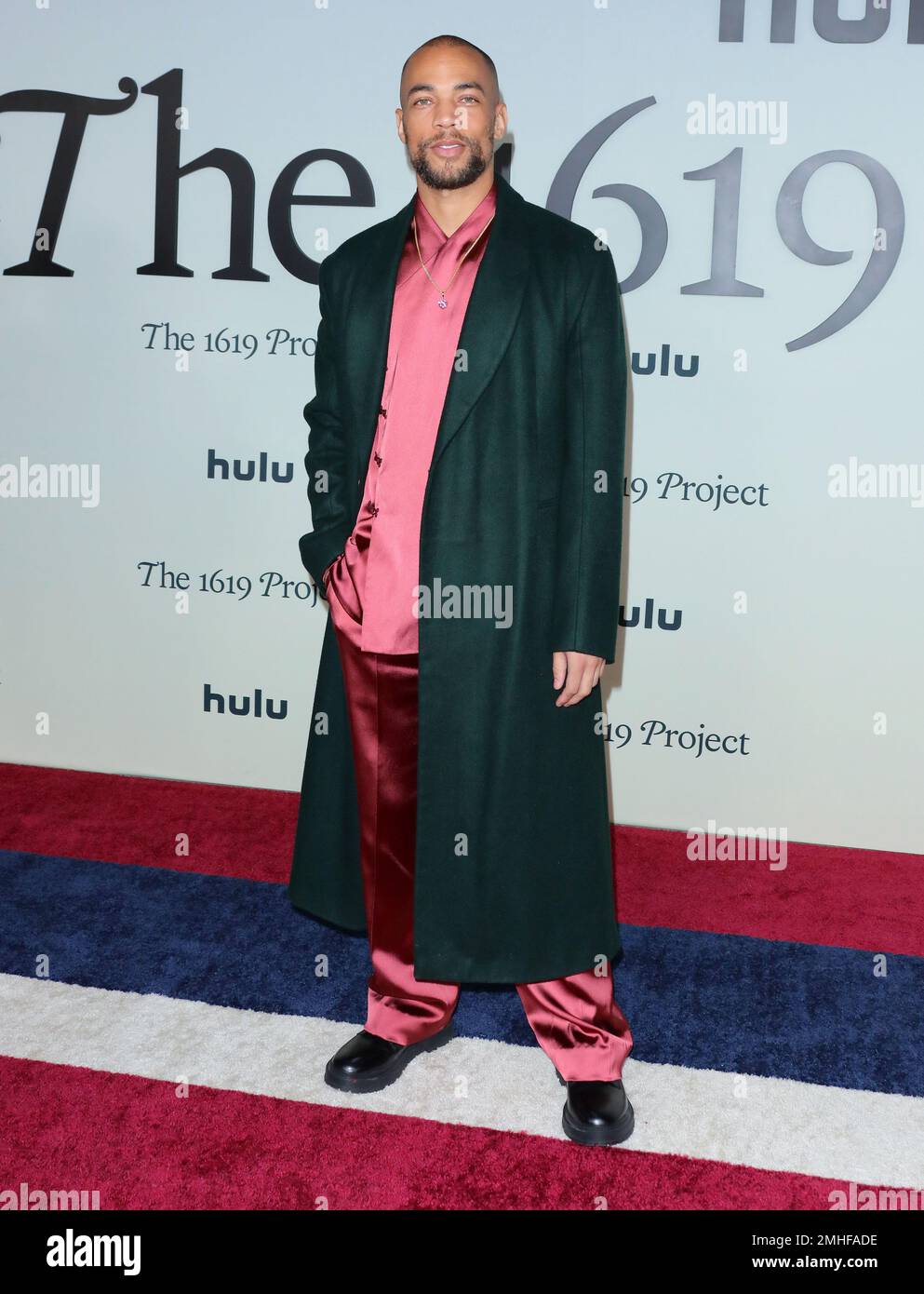 Los Angeles, USA. 26th Jan, 2023. Kandrick Sampson arrives at The 1619 ...