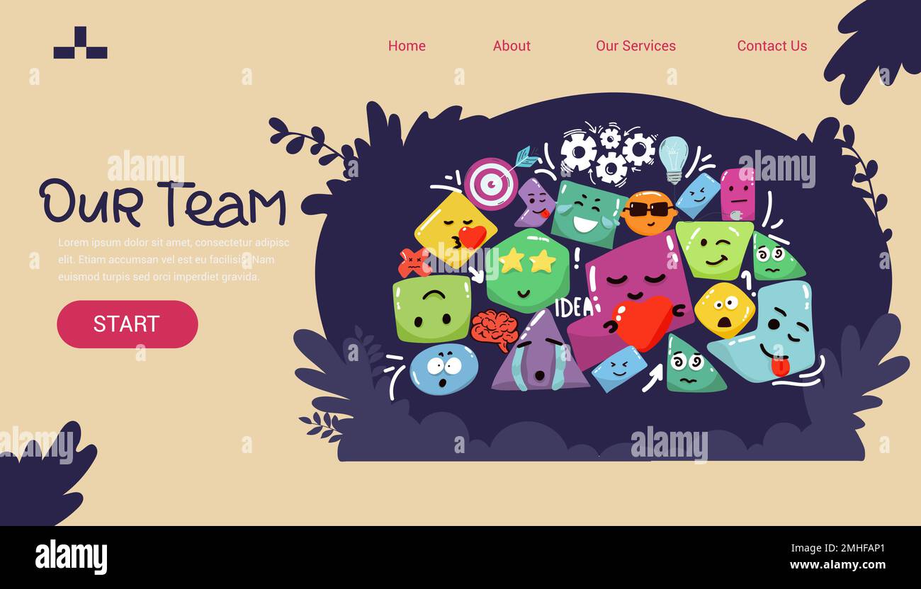 Business concept. Team metaphor. people connecting puzzle elements ...