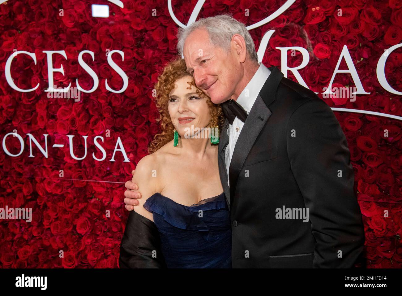 Bernadette Peters and Victor Garber attend the 2019 Princess Grace ...