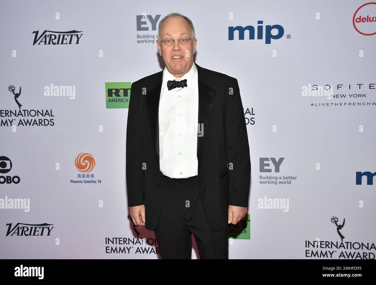 Chris Hedges attends the 47th International Emmy Awards gala at the ...
