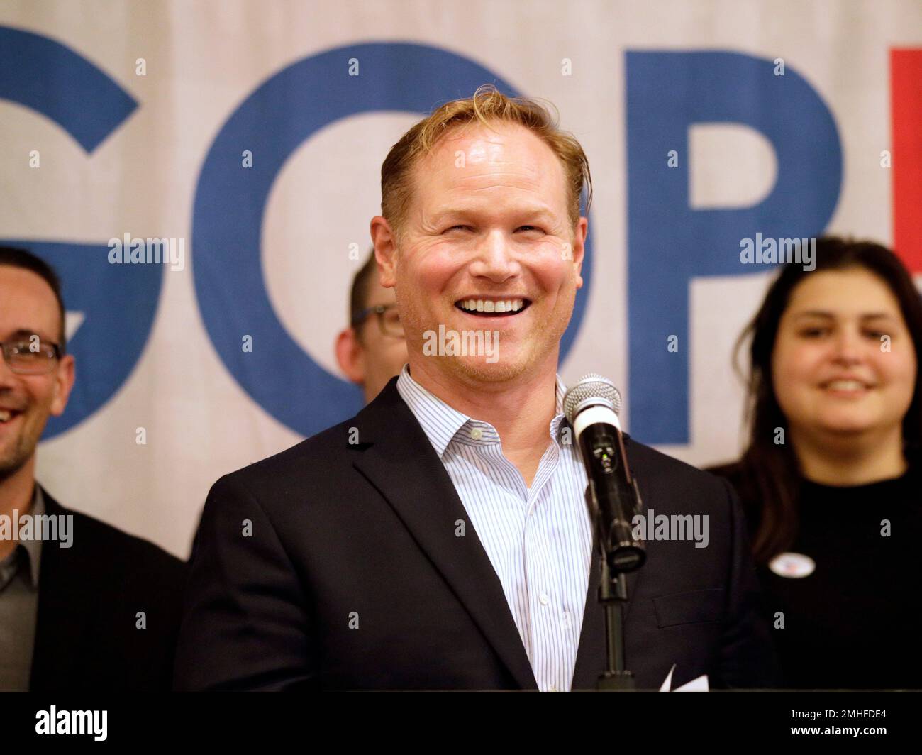 FILE - In this Nov. 6, 2018, file photo, Congressional candidate Steve ...