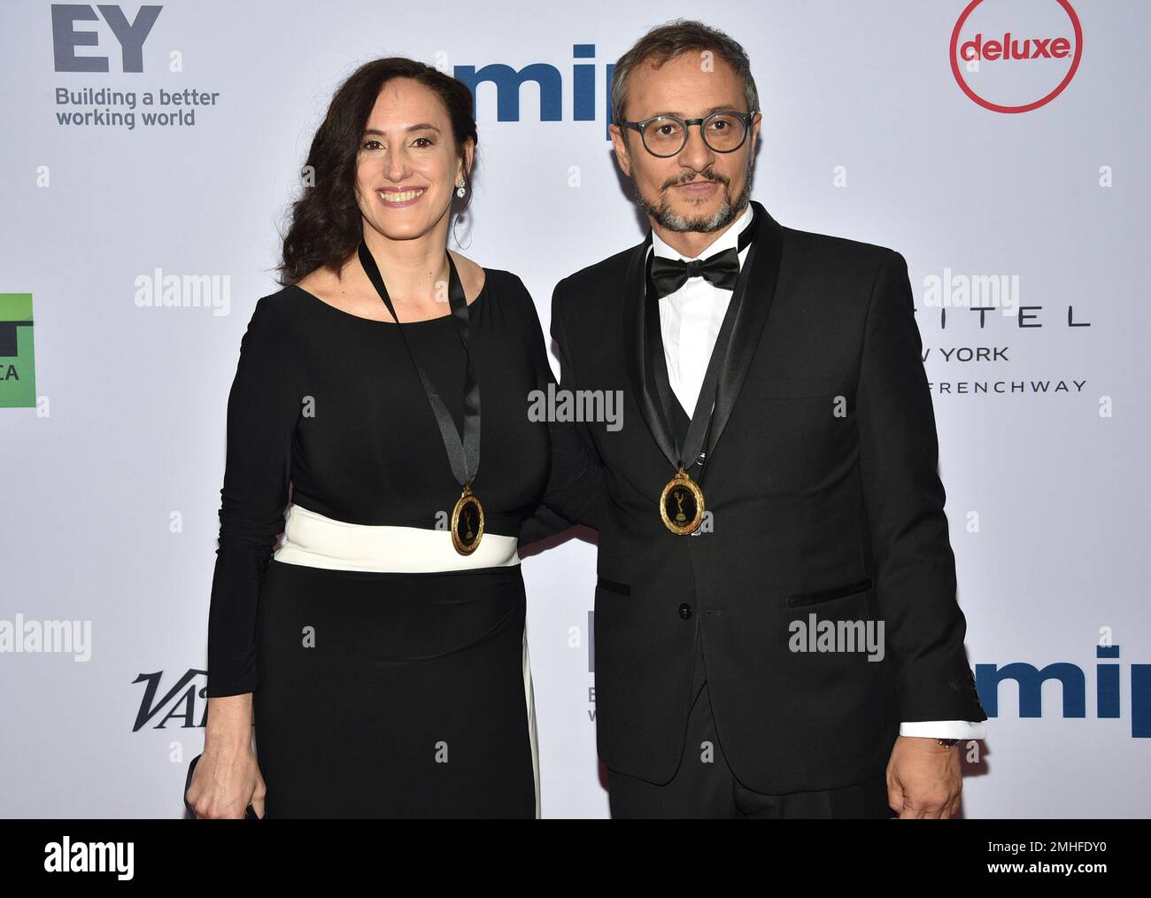 Andrea Tuozzo, left, and Pablo Culell arrive at the 47th International ...
