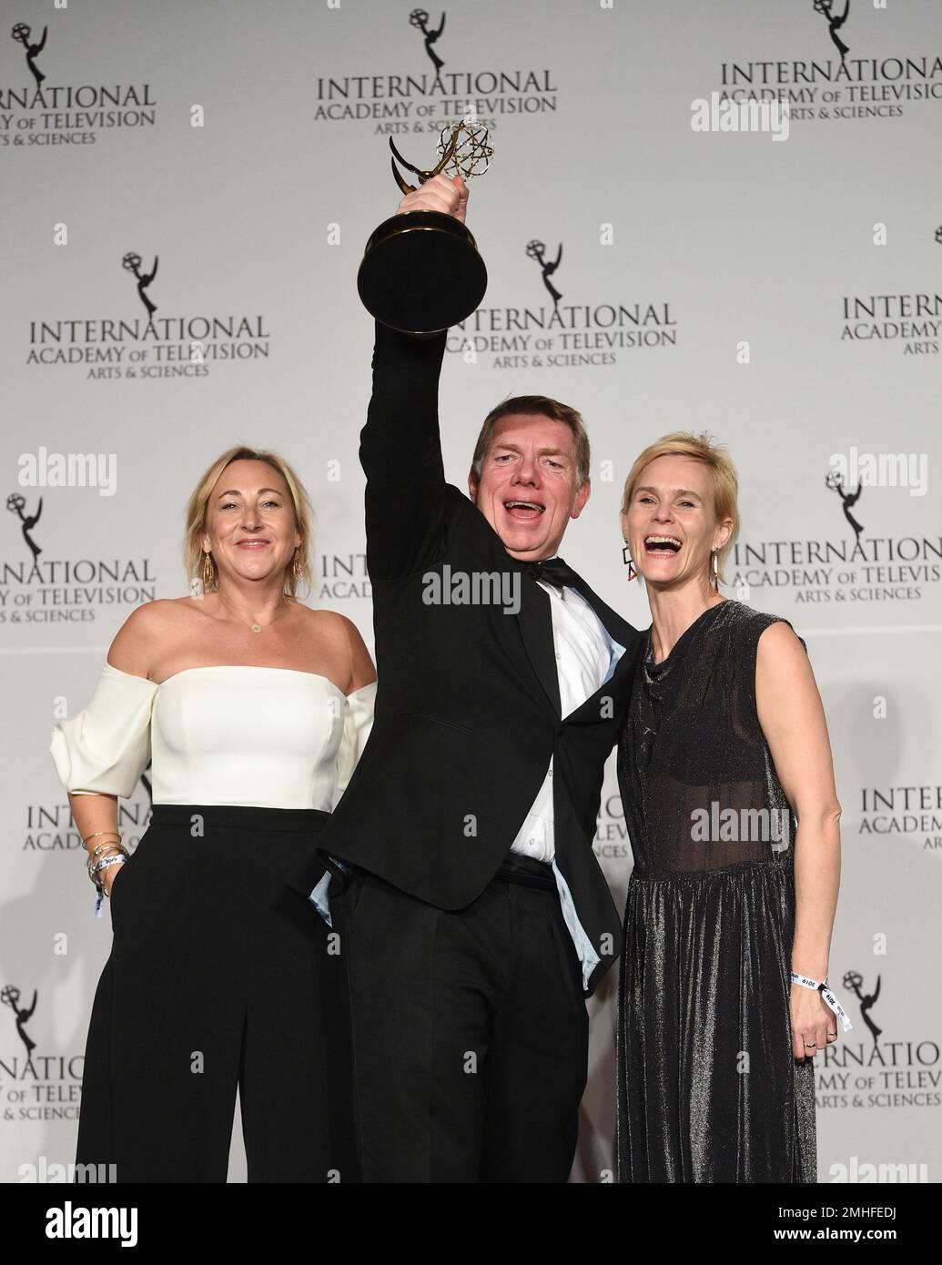 Managing director Daniela Neumann, left, executive producer Nick Bullen ...