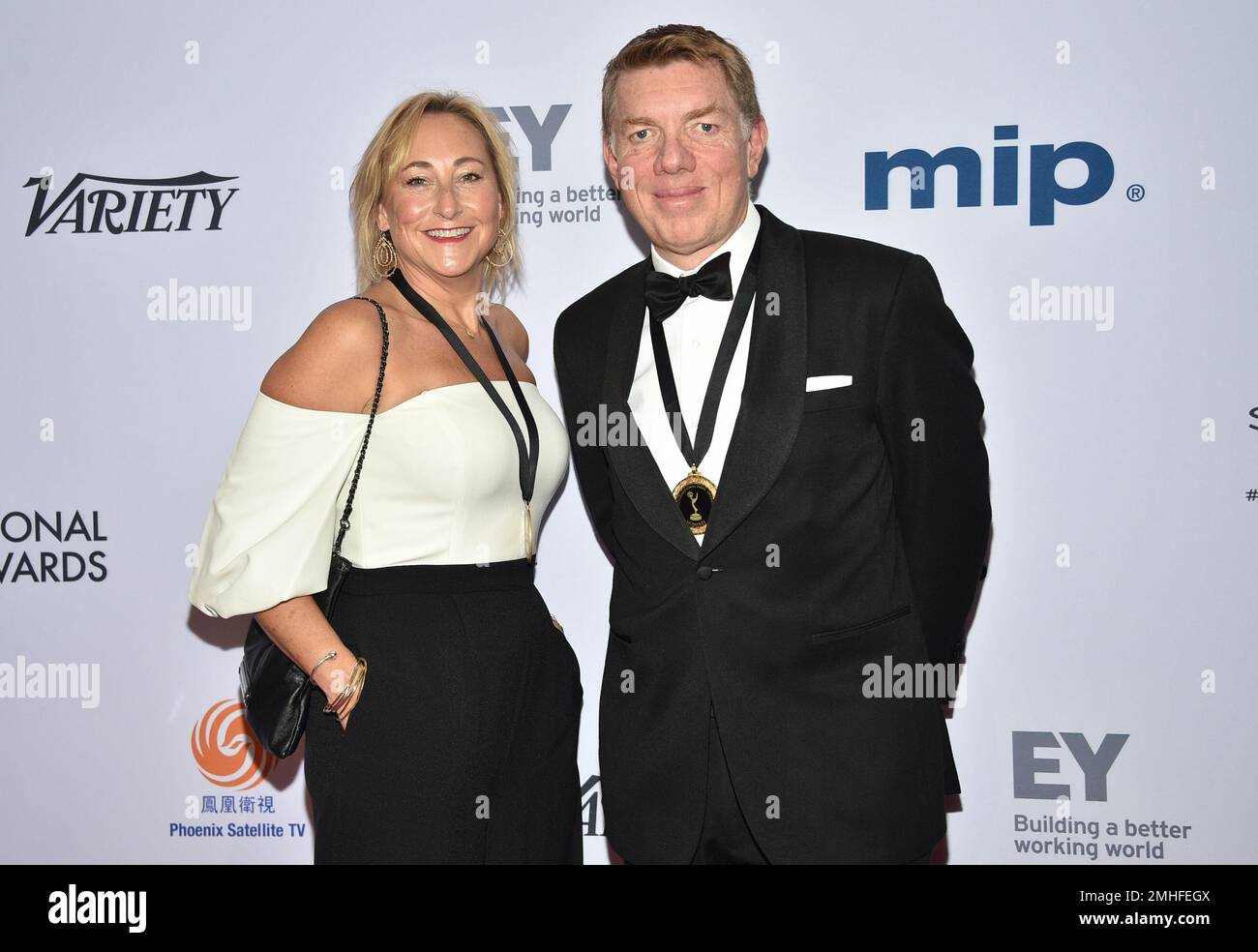 Daniela Neumann, left, and Nick Bullen arrive at the 47th International ...