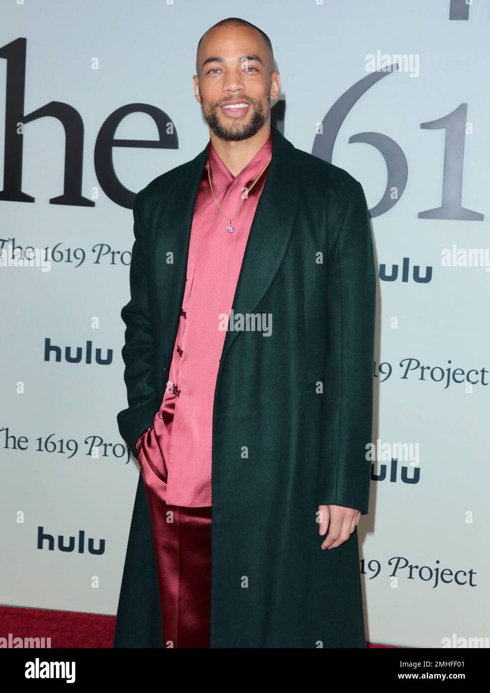 Los Angeles, USA. 26th Jan, 2023. Kandrick Sampson arrives at The 1619 ...