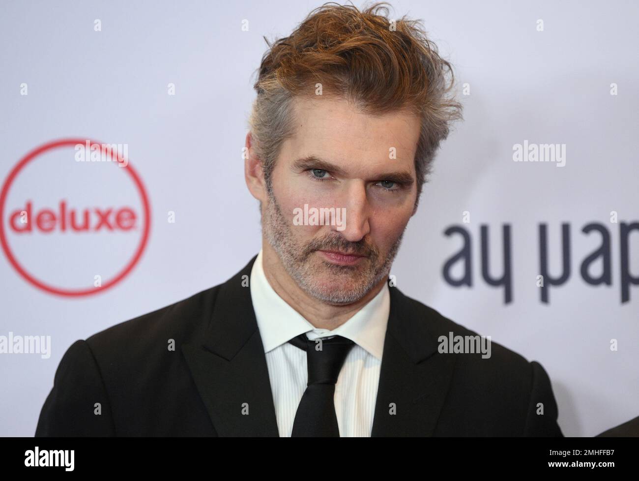 David Benioff arrives at the 47th International Emmy Awards gala at the ...