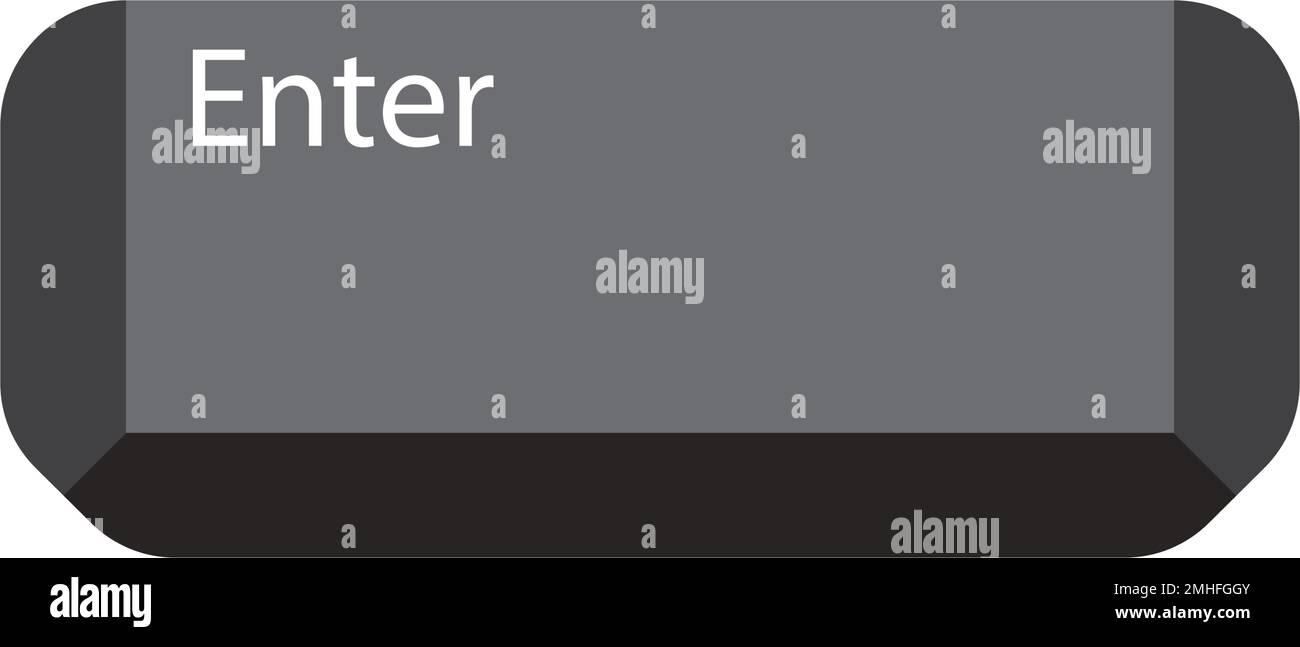 enter key icon,vector illustration symbol design Stock Vector Image ...