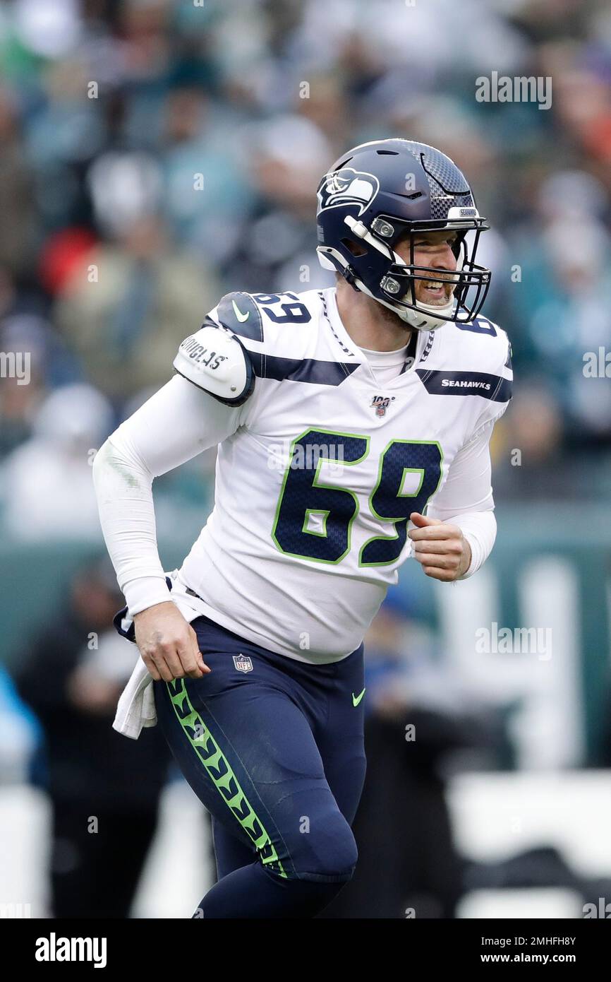 Seattle Seahawks long snapper Tyler Ott in action during an NFL ...