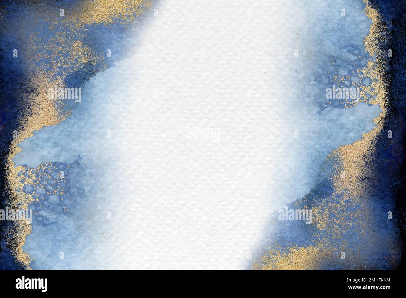 Blank blue frame design vector Stock Vector Image & Art - Alamy