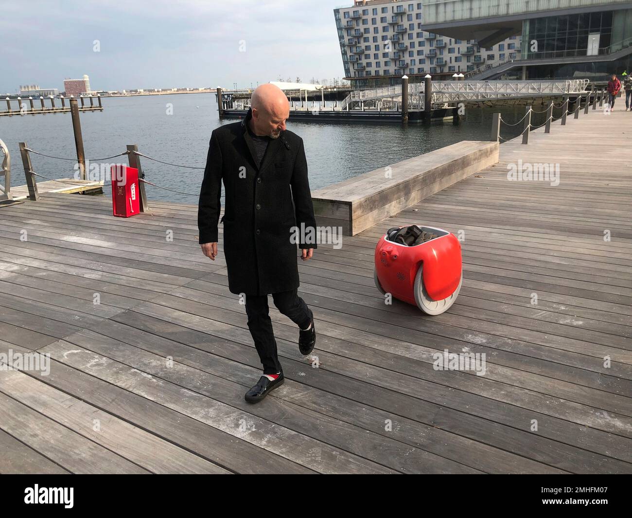 In this Monday, Nov. 11, 2019 photo, Jeffrey Schnapp, co-founder of ...