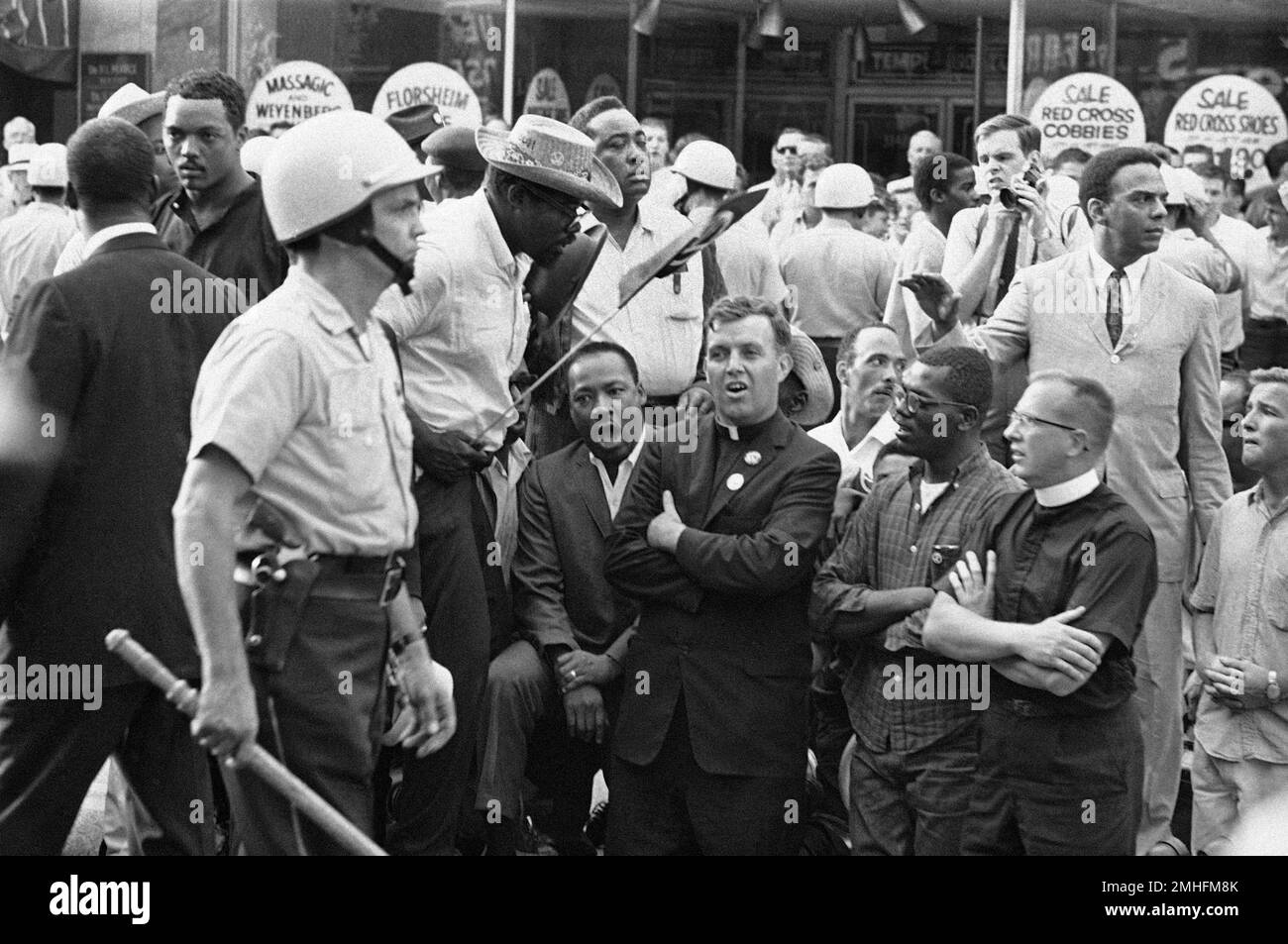 FILE - In this Aug. 6, 1966, file photo, Martin Luther King, Jr ...