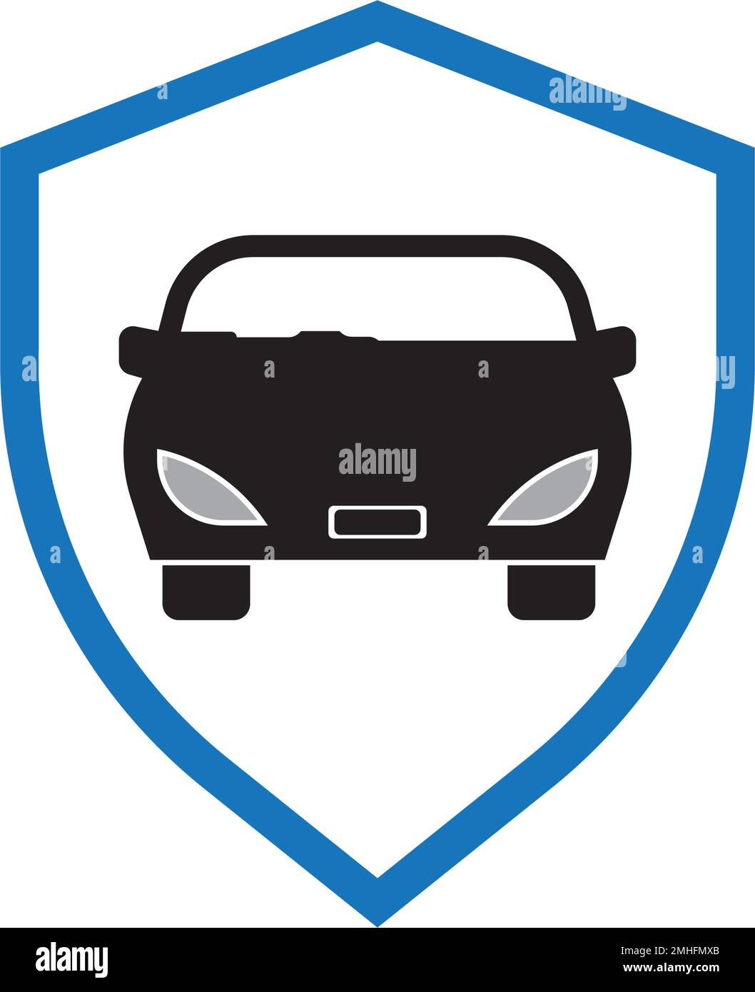 Car Insurance Icon.vector illustration logo design Stock Vector Image ...