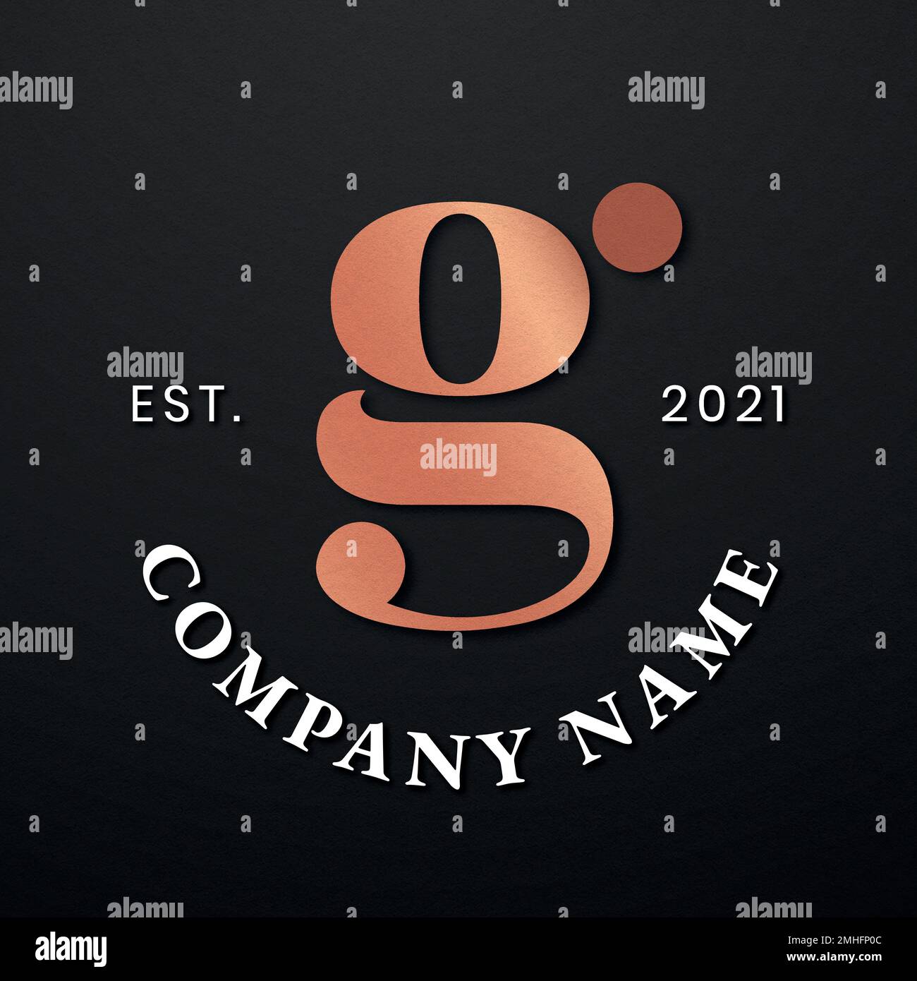 Elegant business logo vector with g letter design Stock Vector Image ...