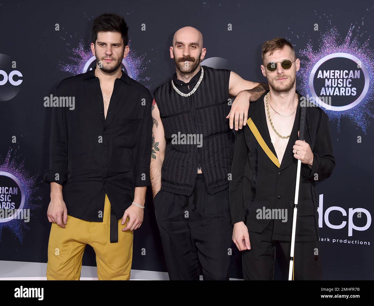 Adam Levin, from left, Sam Harris, and Casey Harris, of X Ambassadors ...