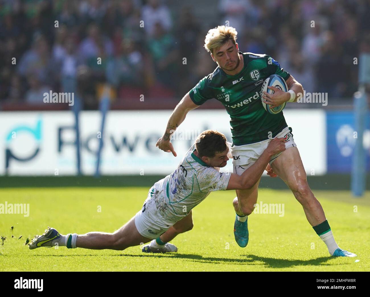 File photo dated 26-03-2022 of London Irish's Ollie Hassell-Collins ...