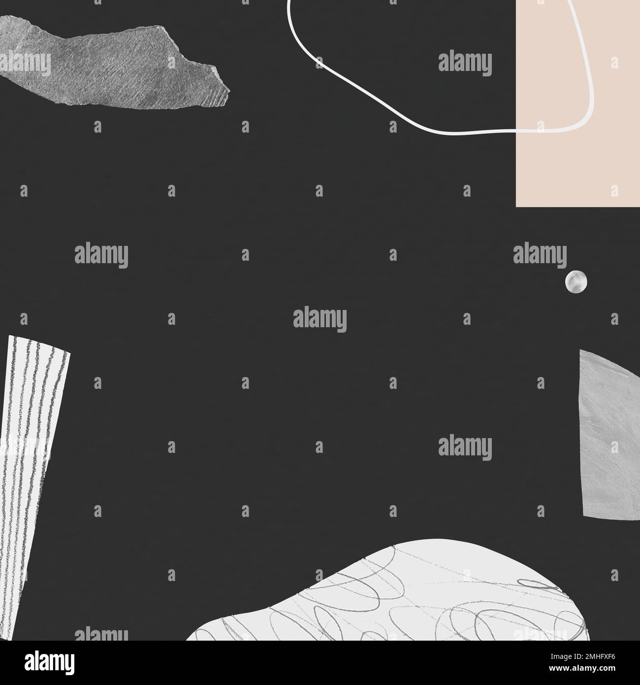 Abstract hand drawn scribble stroke and texture background vector Stock ...