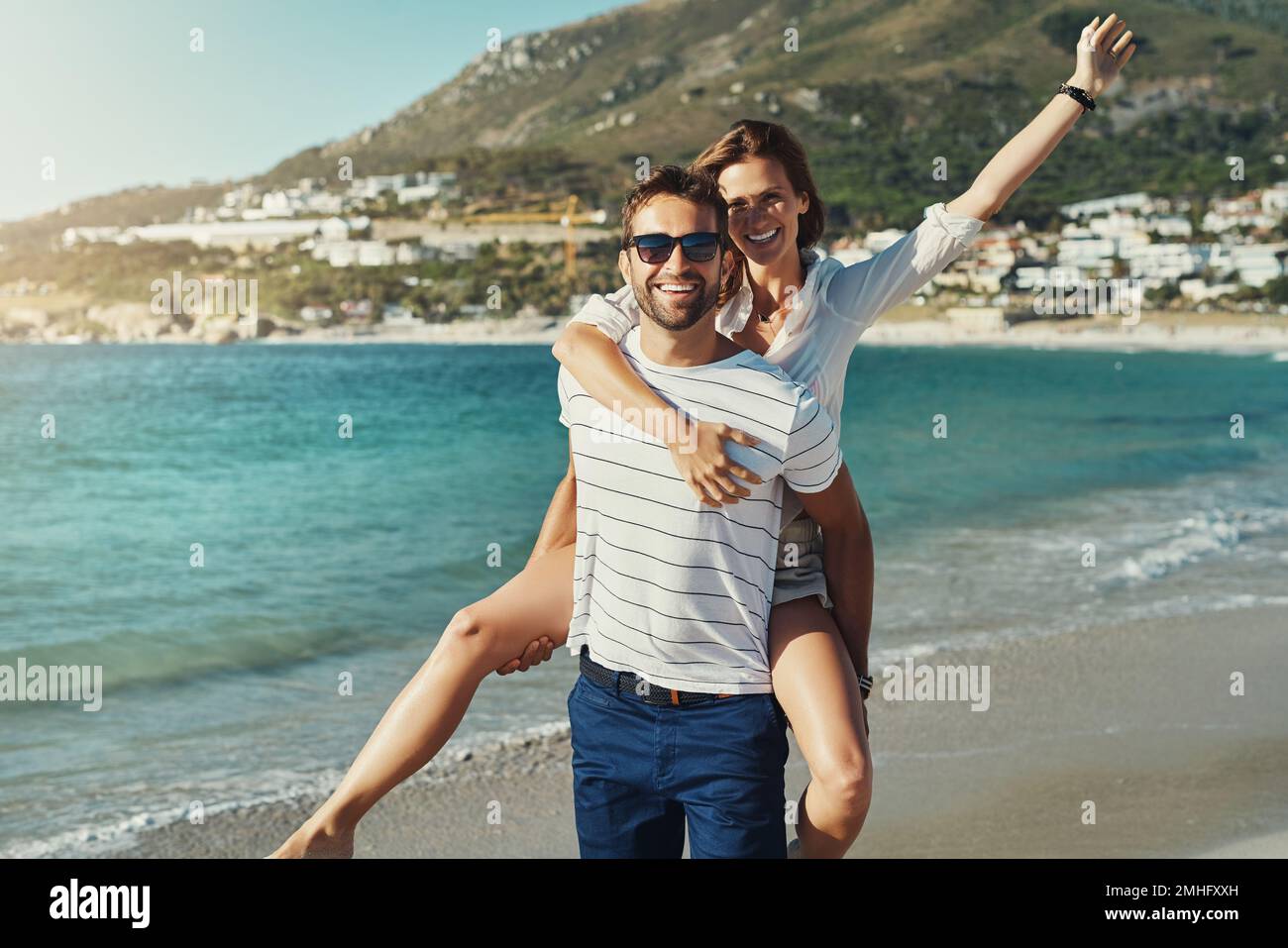 The perfect day for some fun and romance. Cropped portrait of a ...