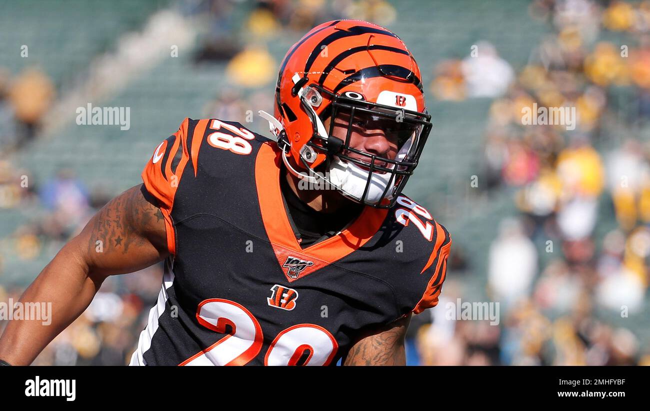 Cincinnati Bengals running back Joe Mixon practices before an NFL ...