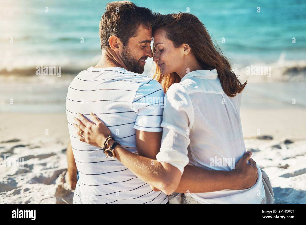 Summer Romance Doesnt Get Any Better Than This Rearview Shot Of A