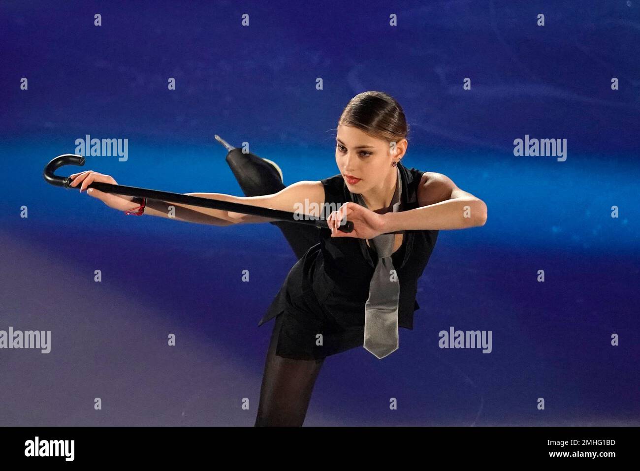 Alena Kostornaia of Russia performs during the gala exhibition of the ...
