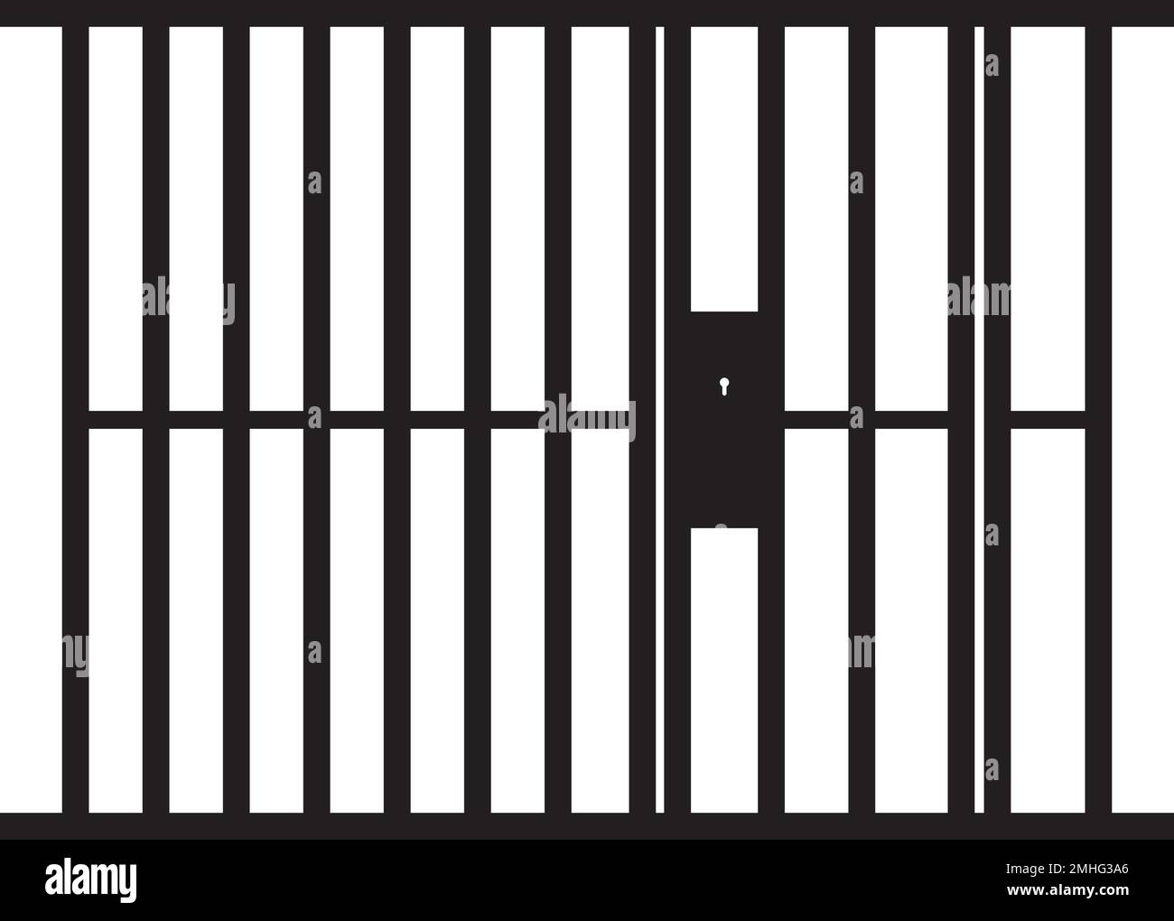 prison icon. vector illustration simple design Stock Vector Image & Art ...