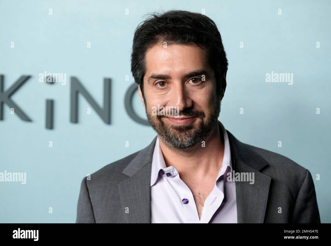 Writer/executive producer Neil Goldman poses at the premiere of the ...