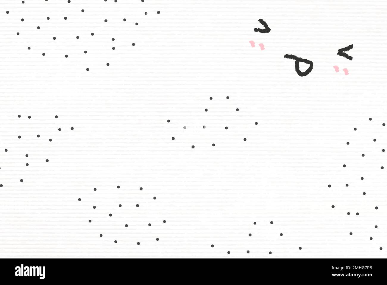 Cute emoticons background vector sticking tongue out in doodle style ...