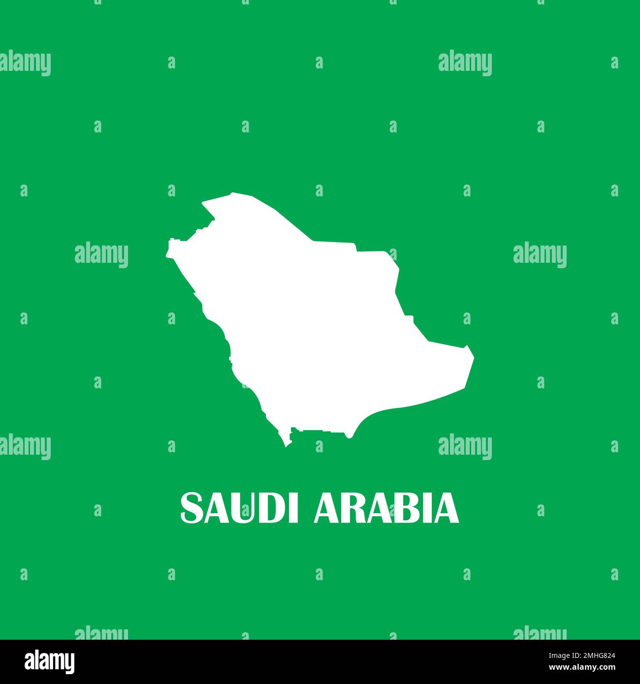 Saudi Arabia map icon. vector illustration symbol design Stock Vector ...