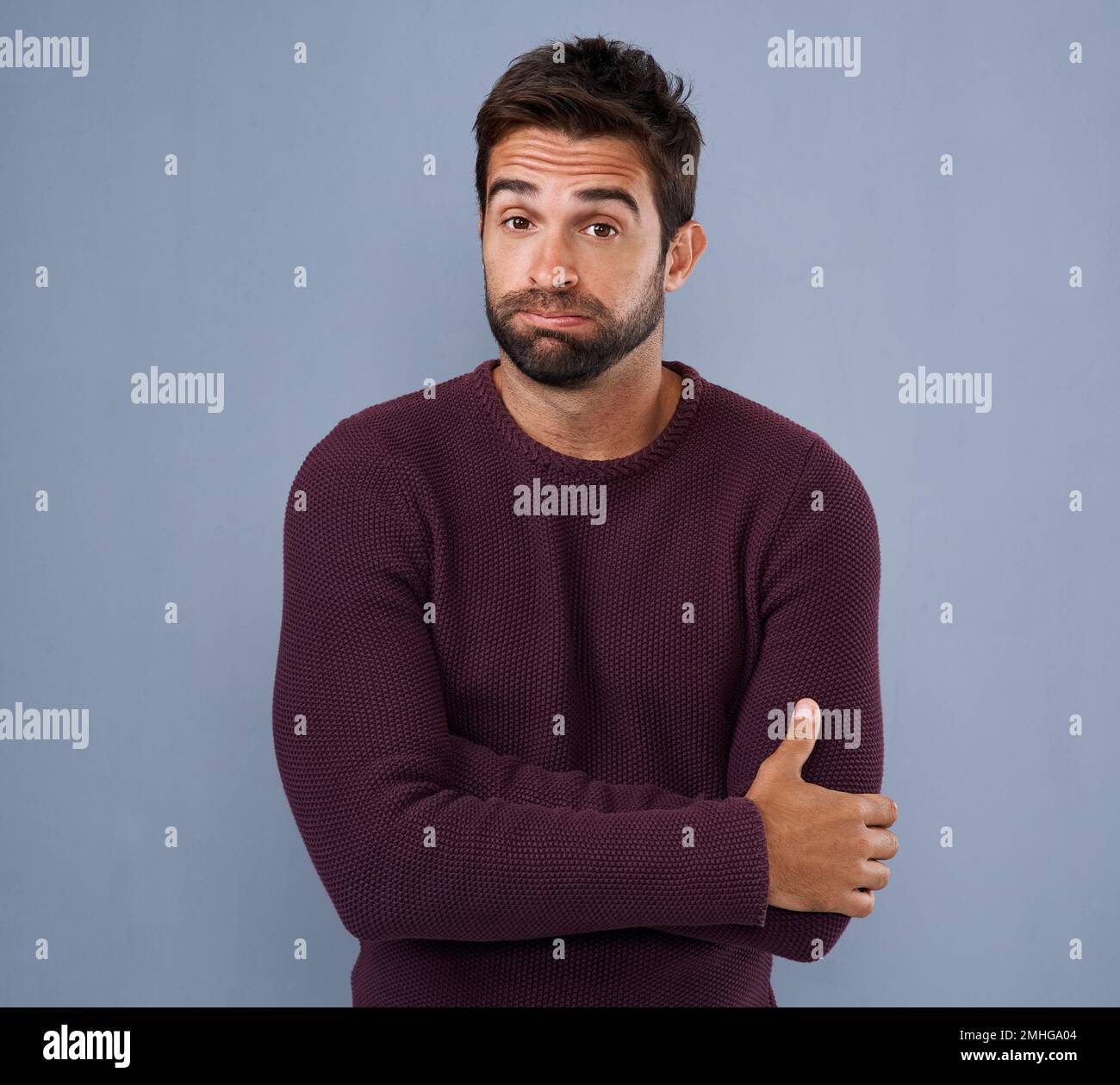 Im not sure what to tell you. Studio shot of a handsome young man ...