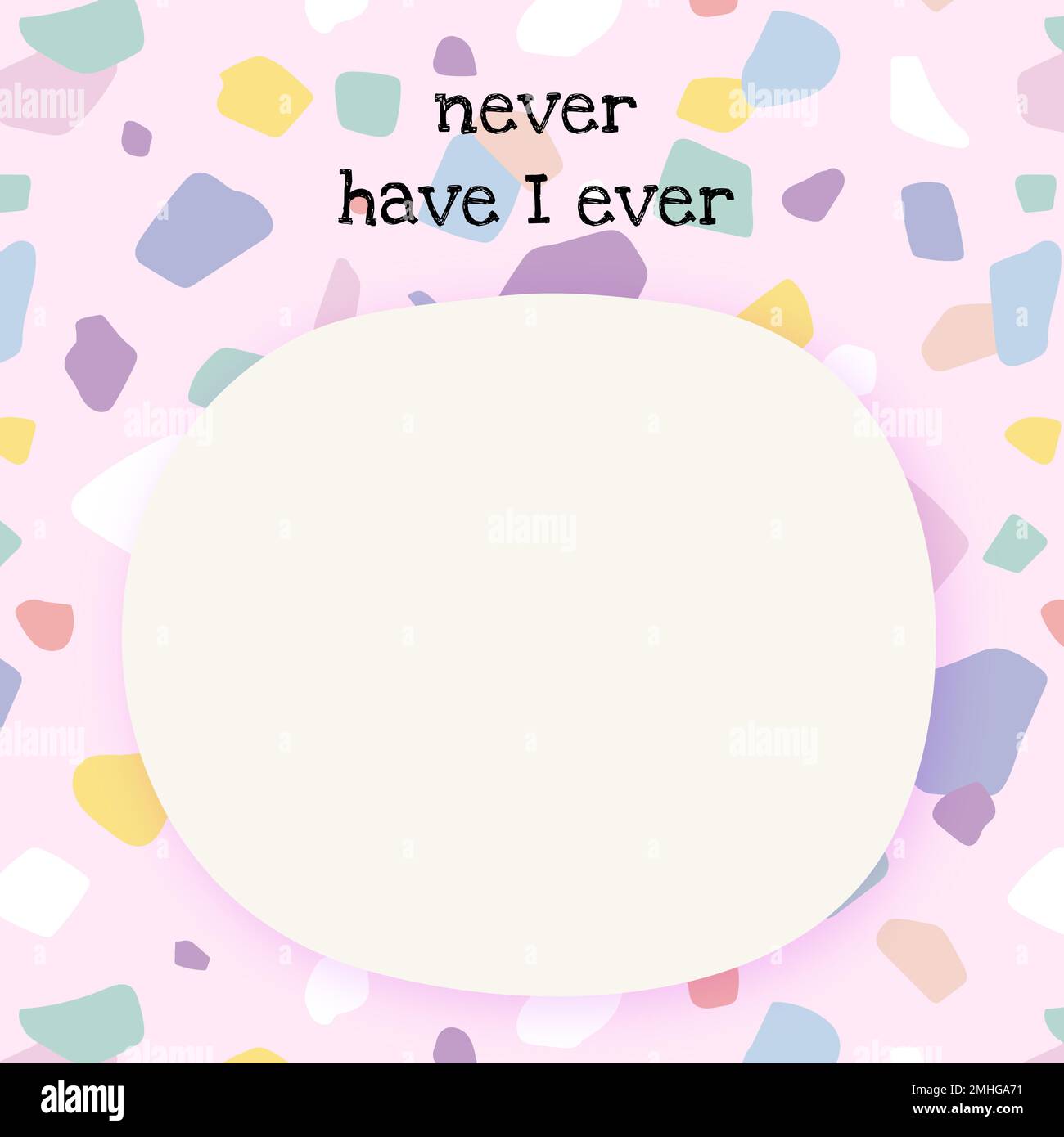 Editable template vector for social media post with inspirational text ...