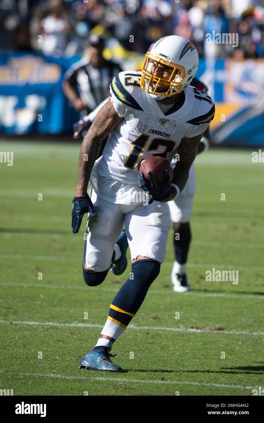 Los Angeles Chargers wide receiver Keenan Allen in an NFL football game ...
