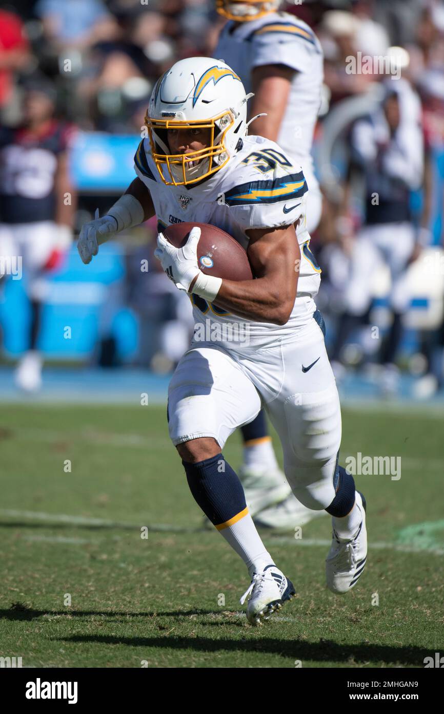 Los Angeles Chargers running back Austin Ekeler in an NFL football game ...
