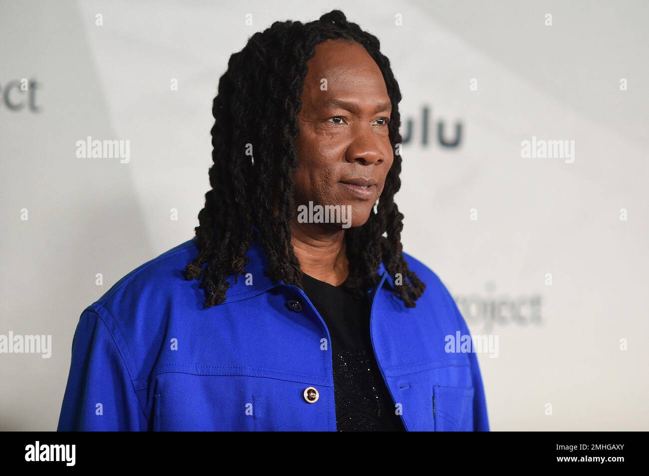 Roger Ross Williams arrives at the premiere of "The 1619 Project" on ...
