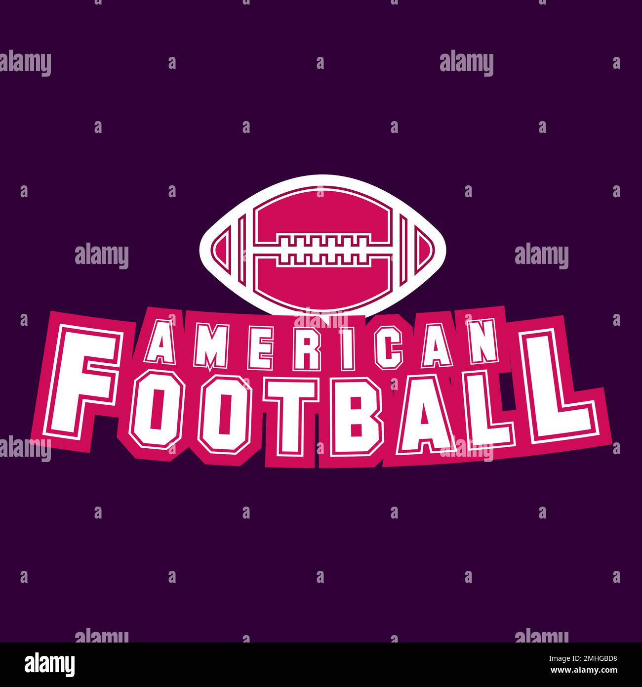 Native American Football Logo