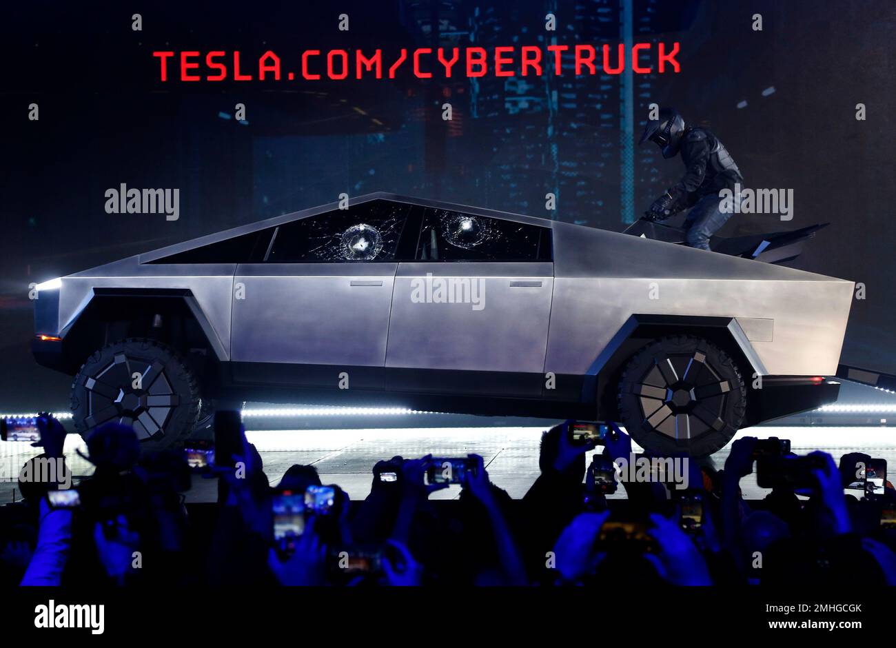The Tesla Cybertruck and electric all-terrain vehicle (ATV) are ...