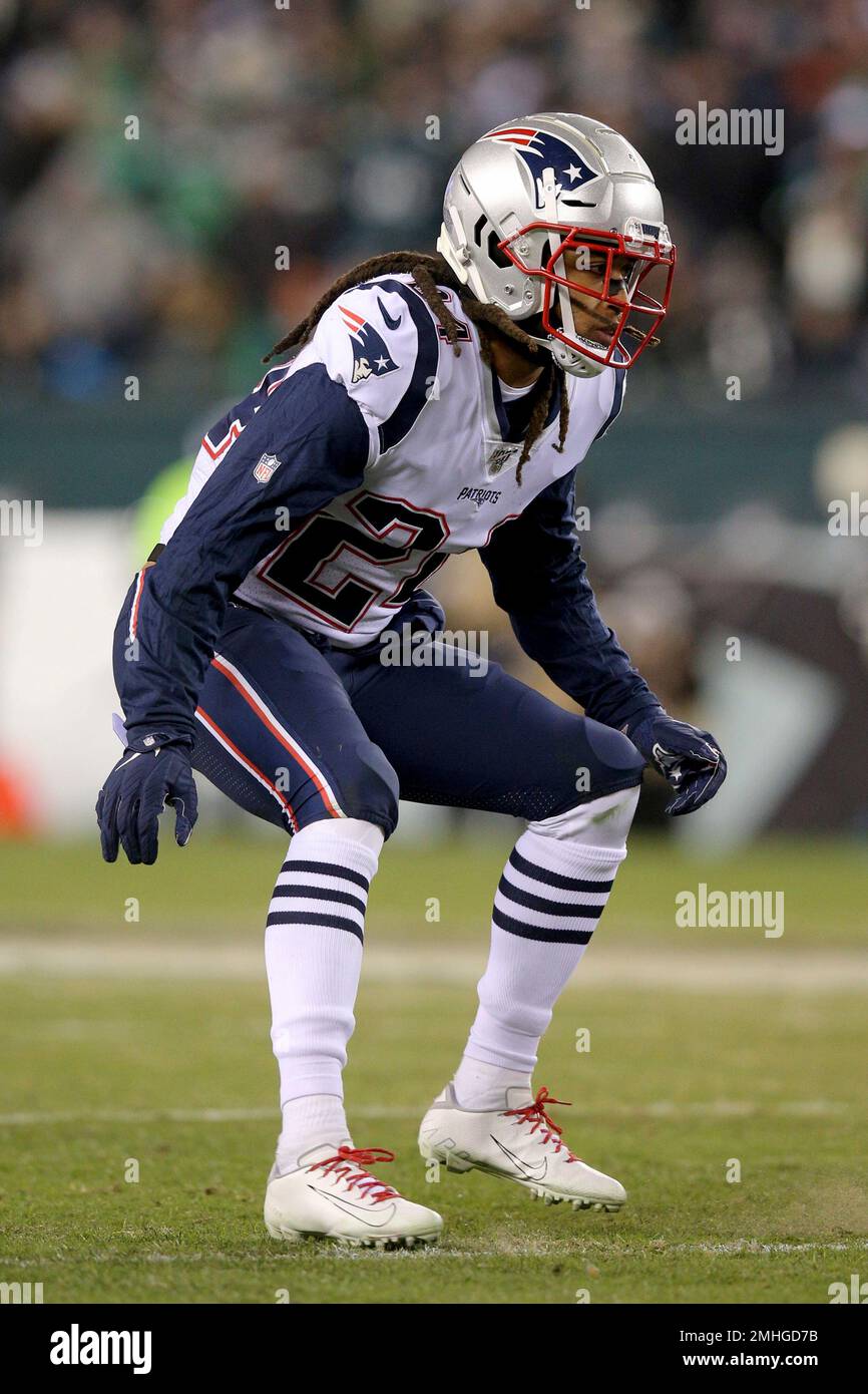 New England Patriots cornerback Stephon Gilmore (24) in action against ...
