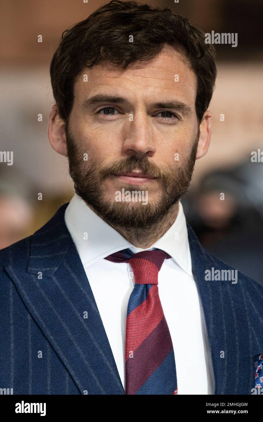 Sam Claflin poses for photographers upon arrival at the premiere of the ...