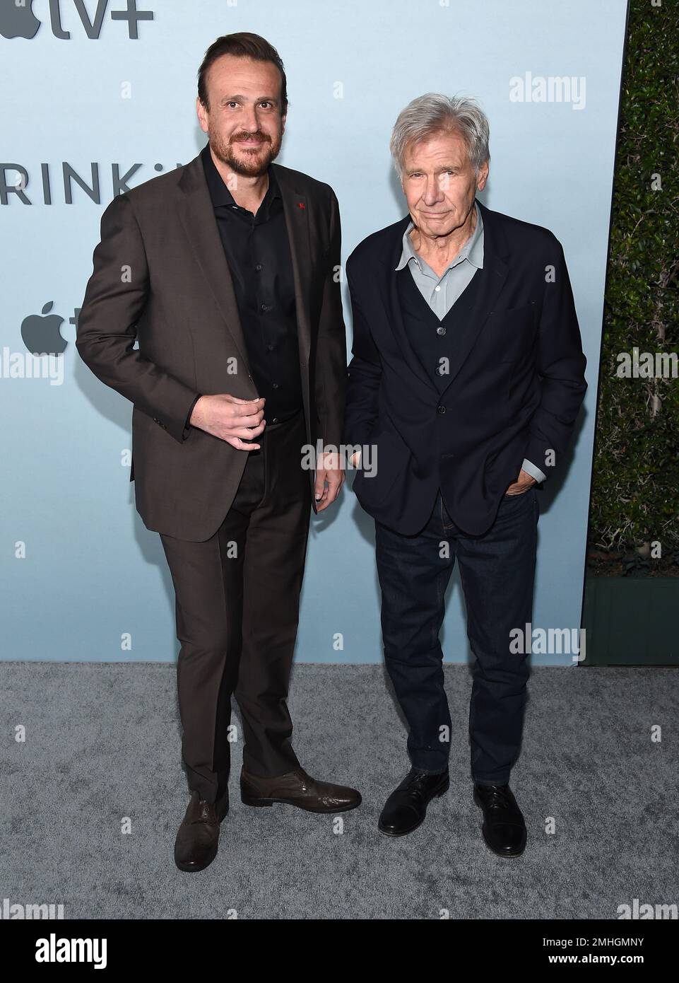 Los Angeles, USA. 26th Jan, 2023. Jason Segel and Harrison Ford ...