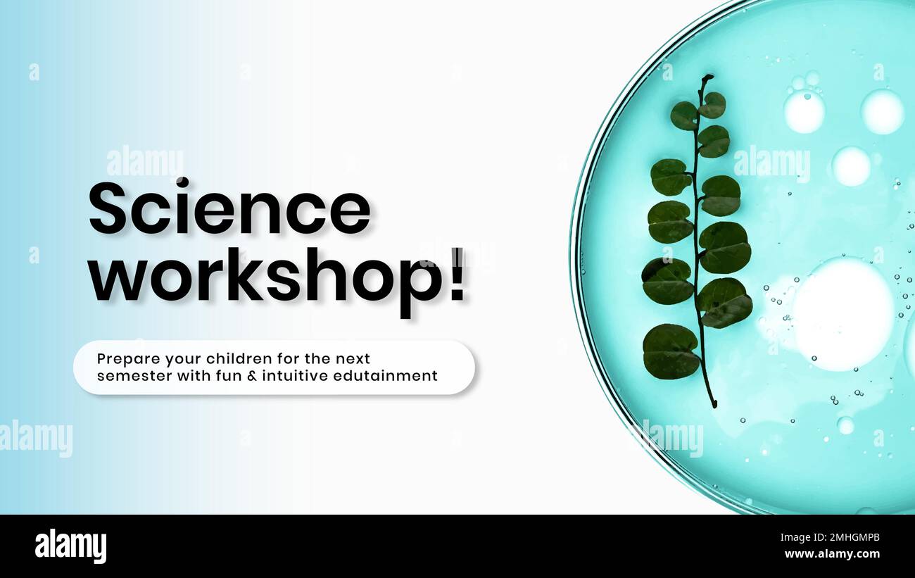 Science slide vector vectors hi-res stock photography and images - Alamy