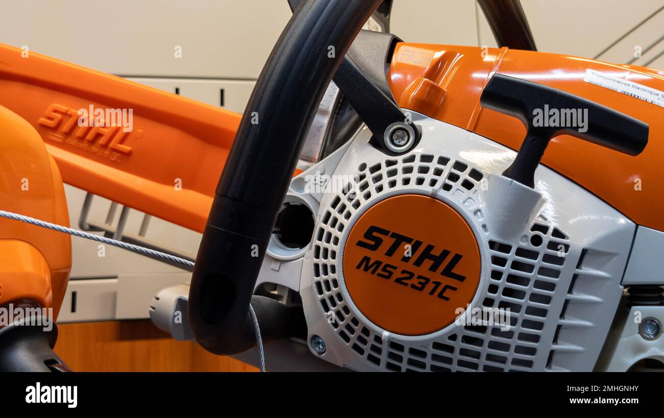 Bordeaux , Aquitaine France - 01 18 2023 : Stihl dealership German ...