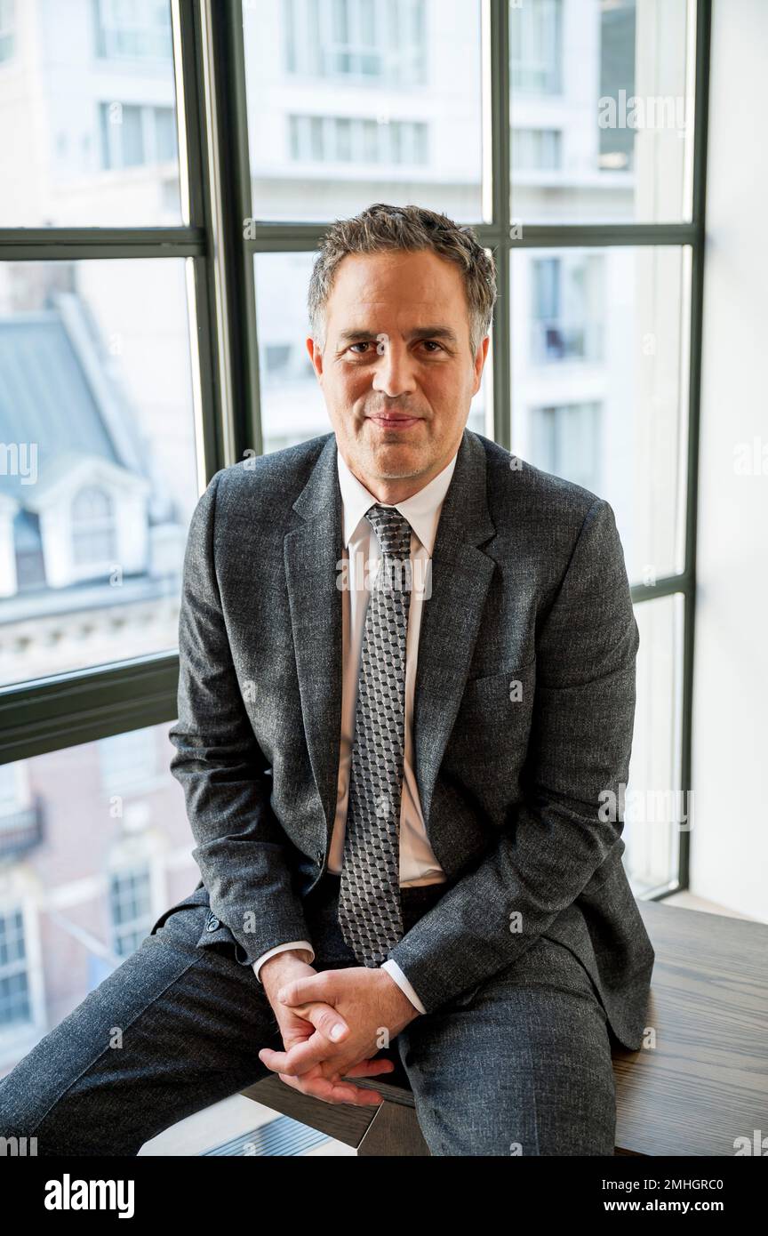 This Nov. 13, 2019 photo shows actor Mark Ruffalo posing for a portrait ...