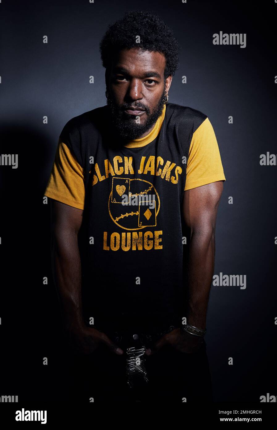 This Nov. 19, 2019 photo shows musician Luke James posing for a ...