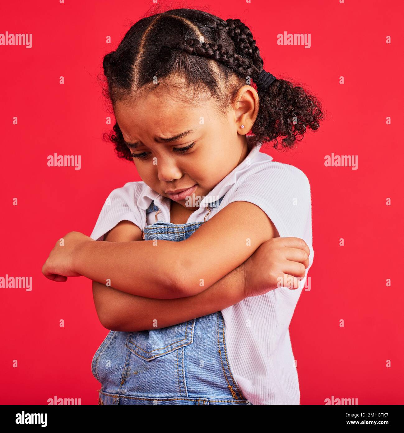 Pouting Kid Arms Crossed