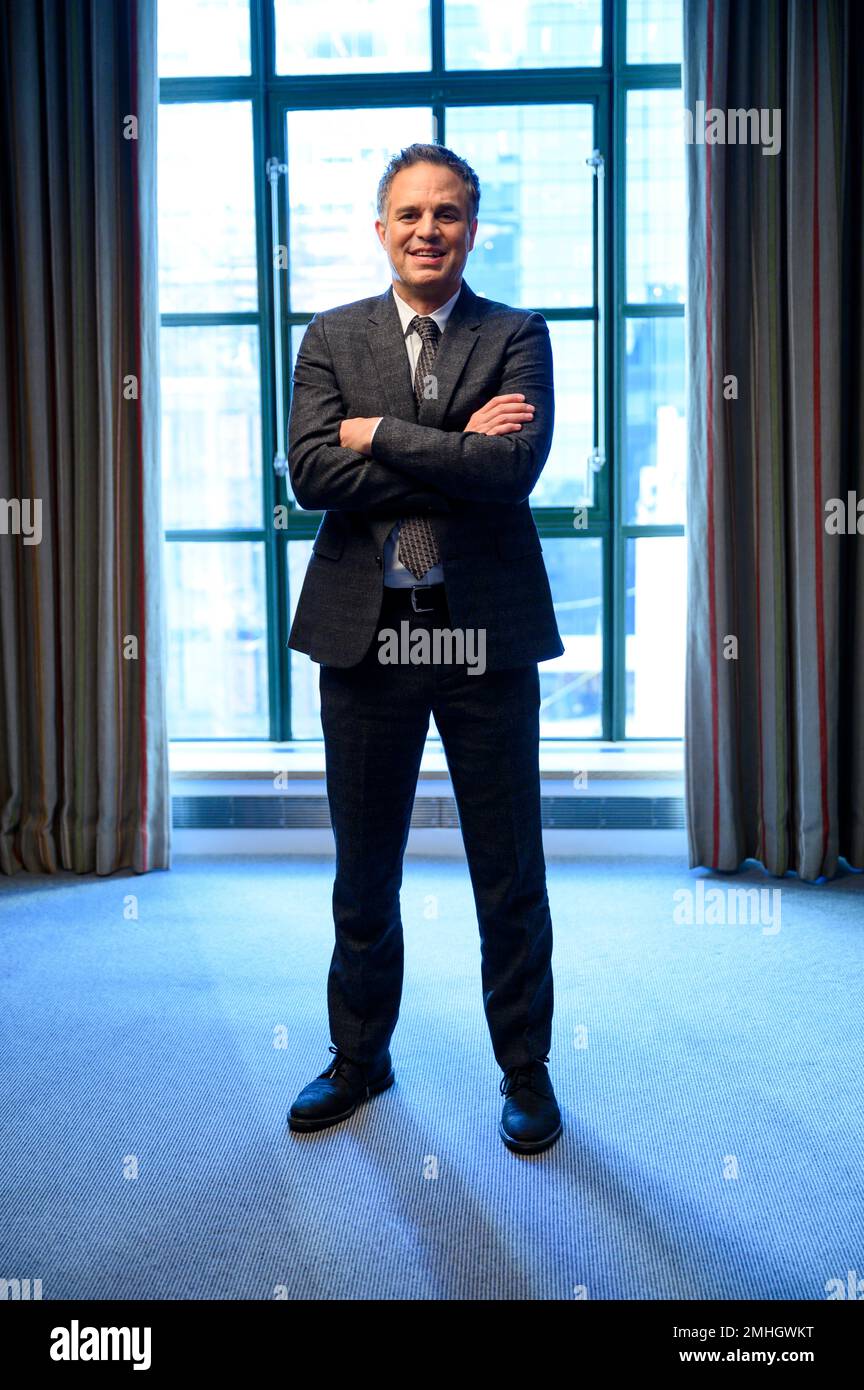 This Nov. 13, 2019 photo shows actor Mark Ruffalo posing for a portrait ...