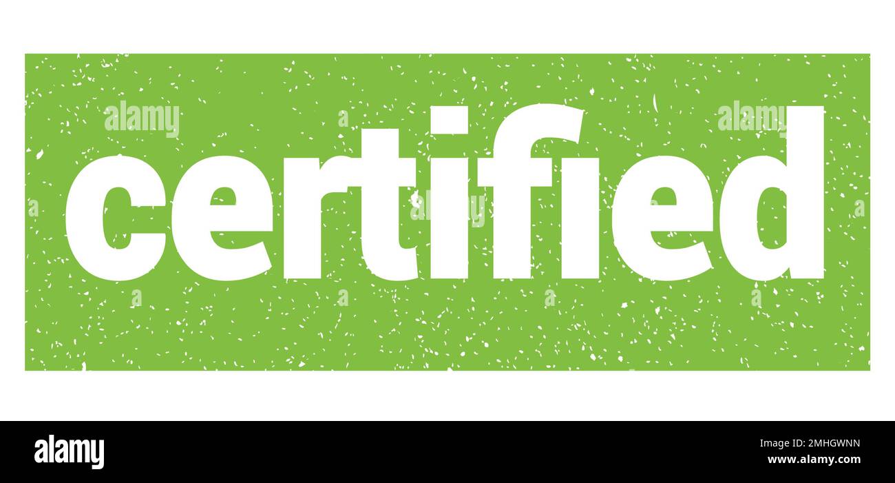 Certified stamp sign seal hi-res stock photography and images - Alamy