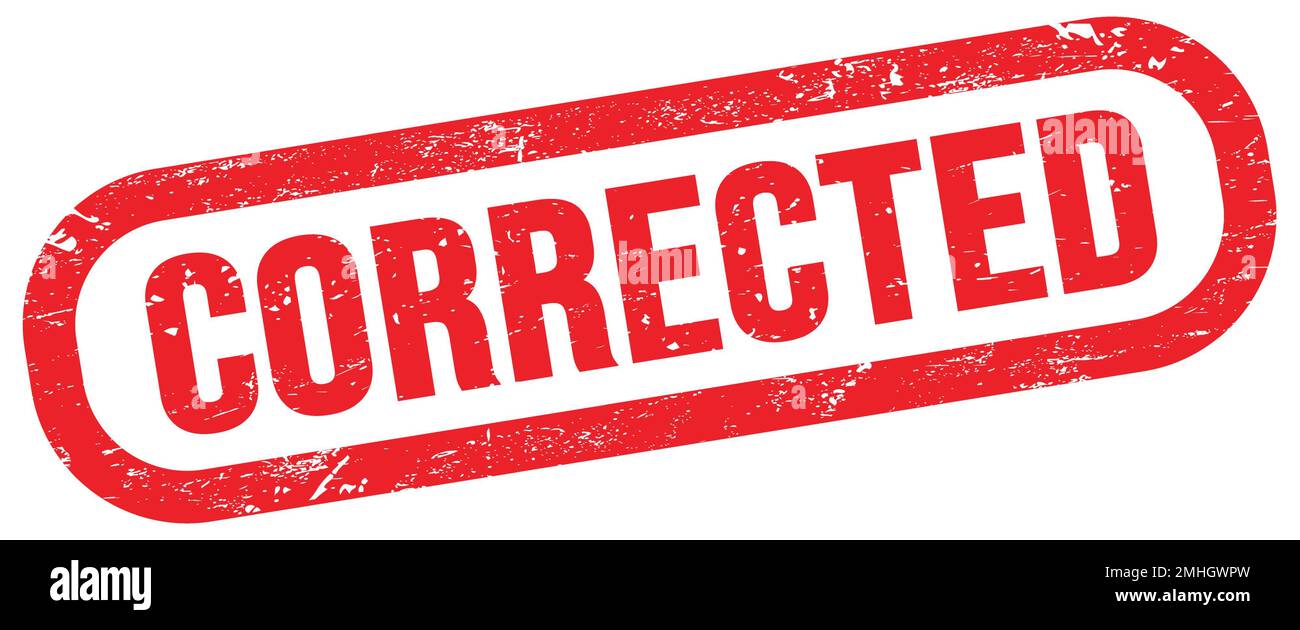 Corrected word hi-res stock photography and images - Alamy